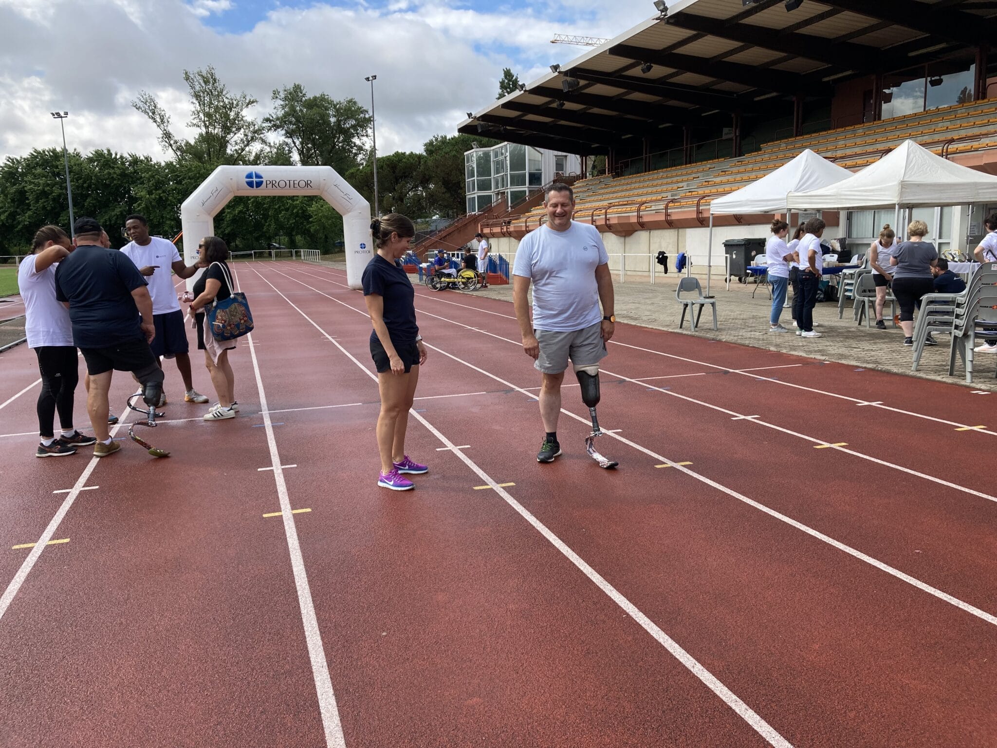 Racing blade test day in Toulouse, France - Proteor