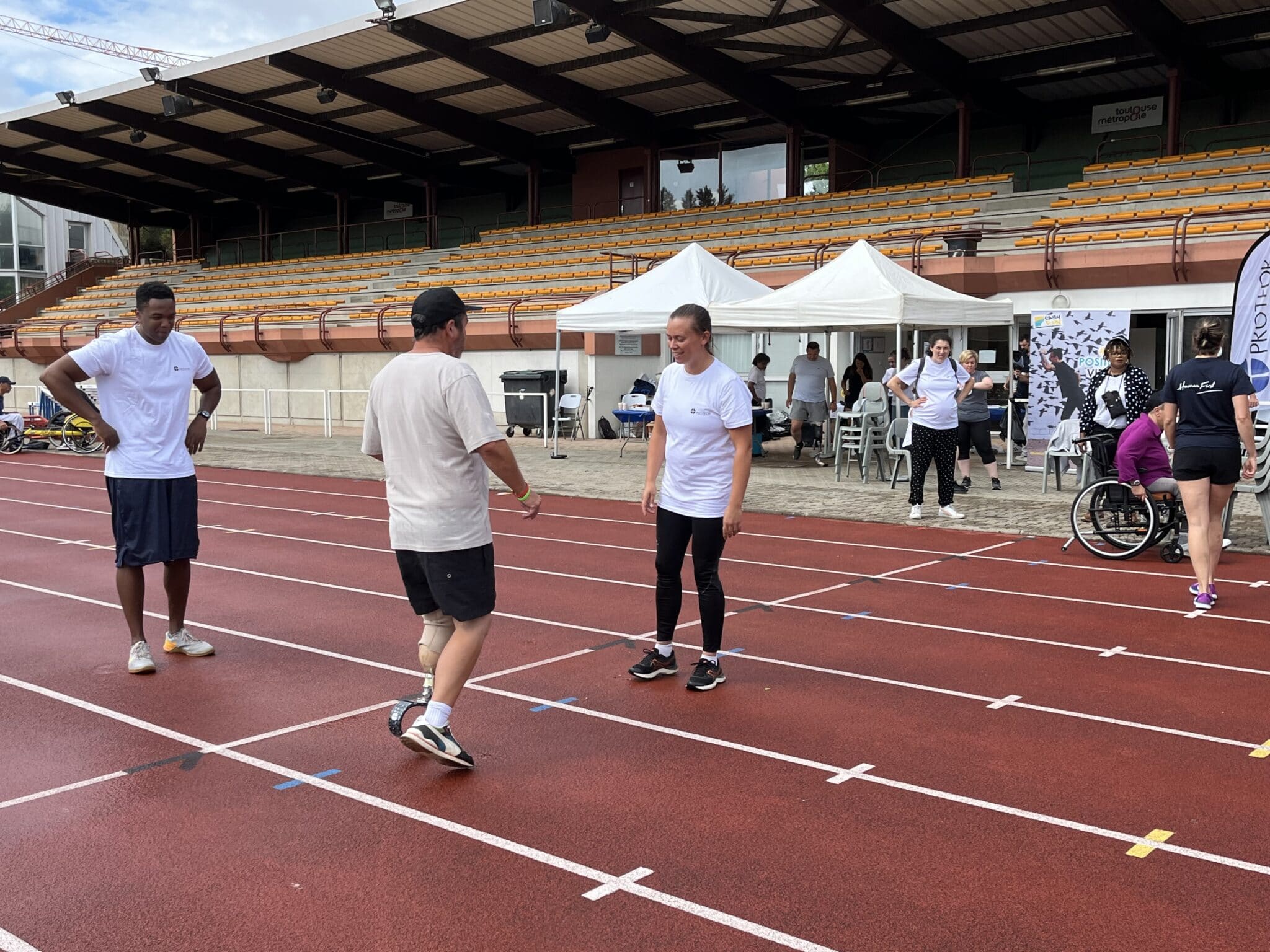 Racing blade test day in Toulouse, France - Proteor