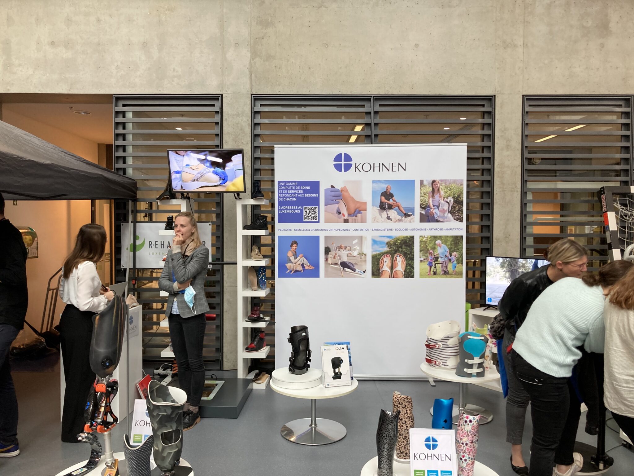 Rehazenter exhibition, Luxembourg. - Proteor